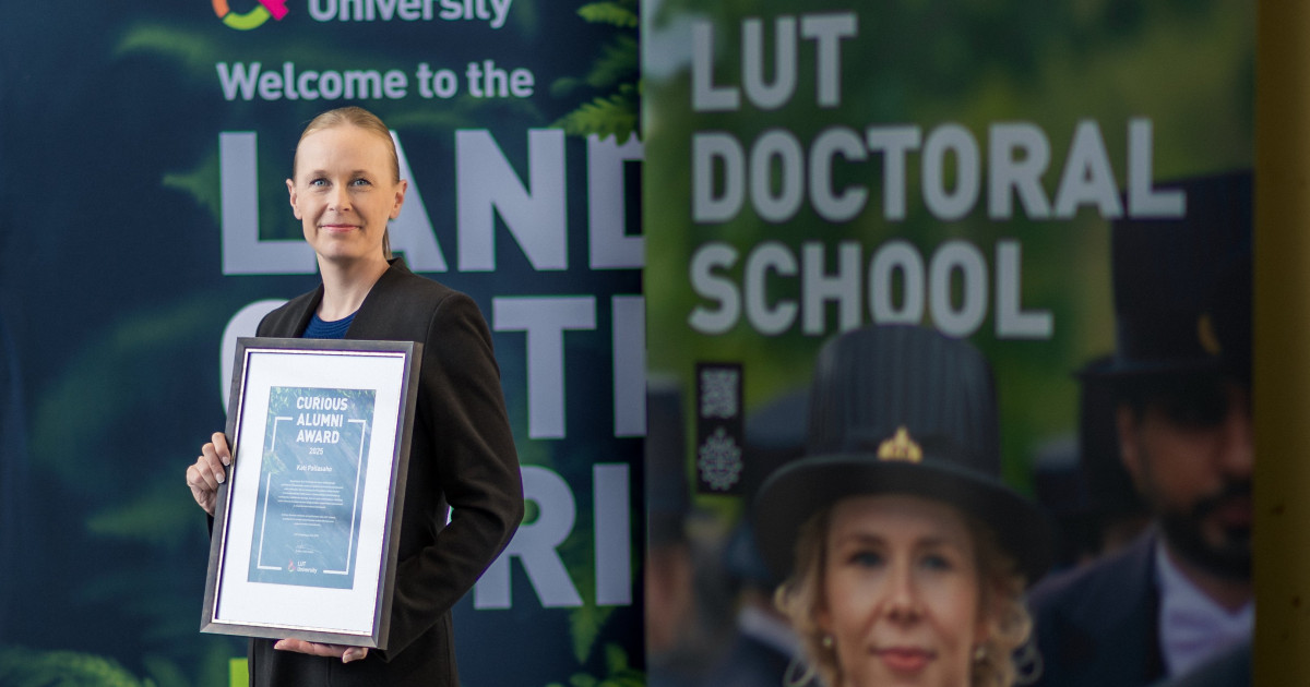 Curious Alumni Kati Pallasaho muuttaa maailmaa rohkeudella ja kiltteydellä | LUT-yliopisto